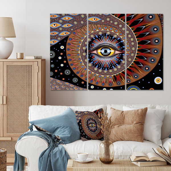DesignArt Sacred Vision Eye Of Consciousness " Sacred Vision Eye Of ...