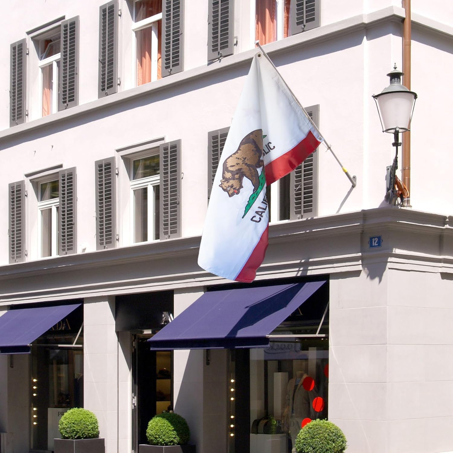 Arlmont & Co. EverStrong Series Embroidered California State Flag 3x5 ...