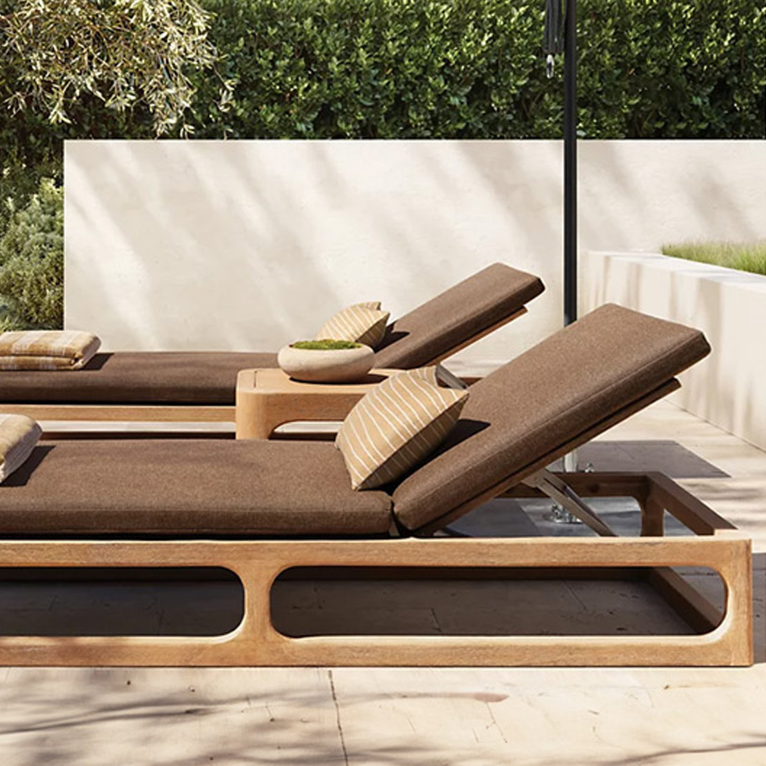 Elegance Furnishings Outdoor leisure hotel Beach pool deck chairs ...
