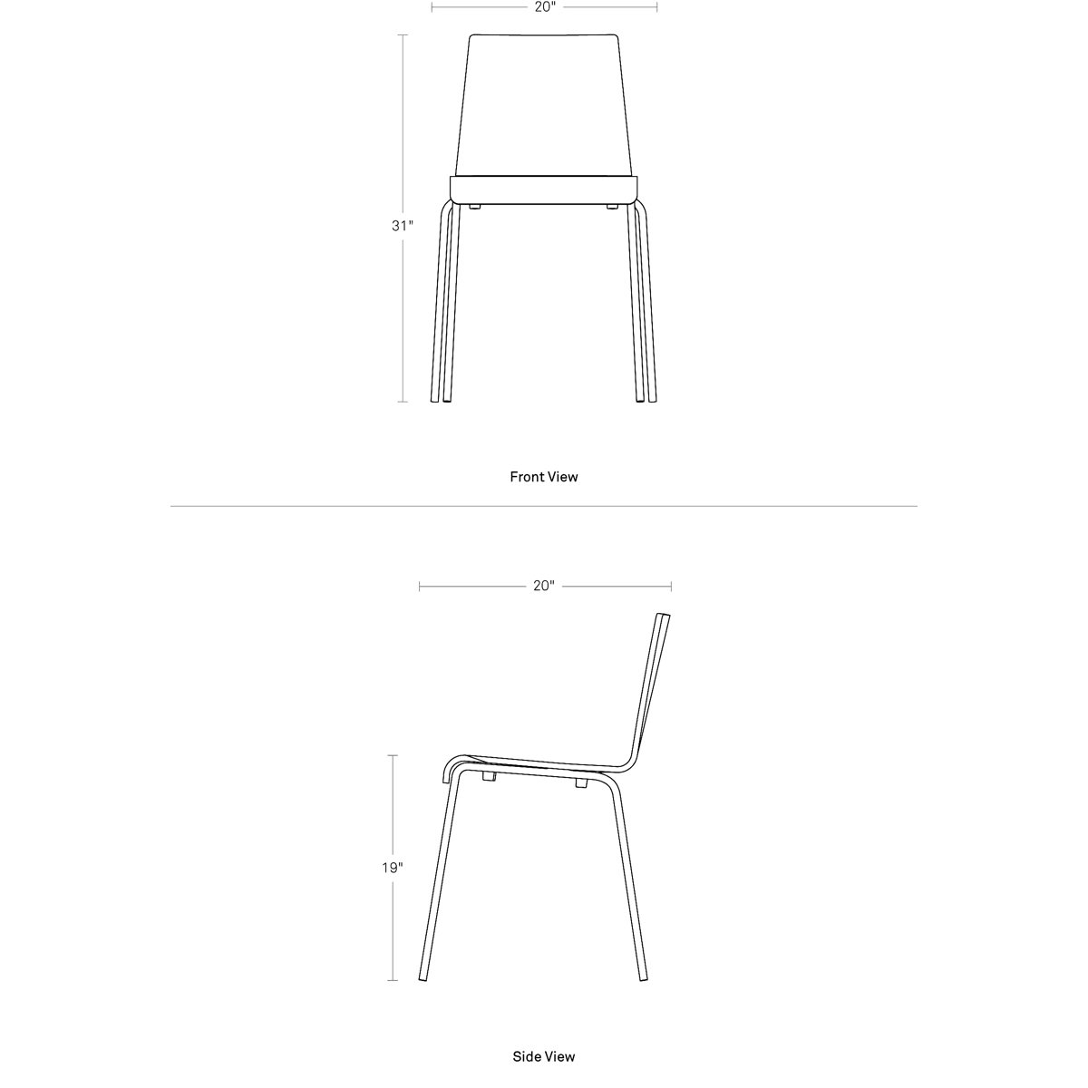 Blu Dot Chair Chair | Wayfair