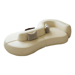 Lifton French Modern Simple Cream Style Sofa 137.80'' Sofa | Wayfair