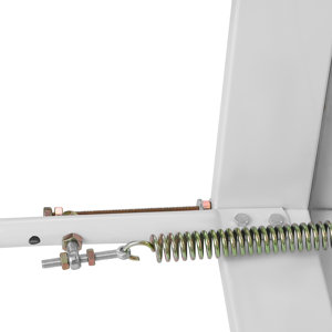 WFX Utility™ 12 Steps Pull Down Folding Attic Stairs Ceiling Mounted ...