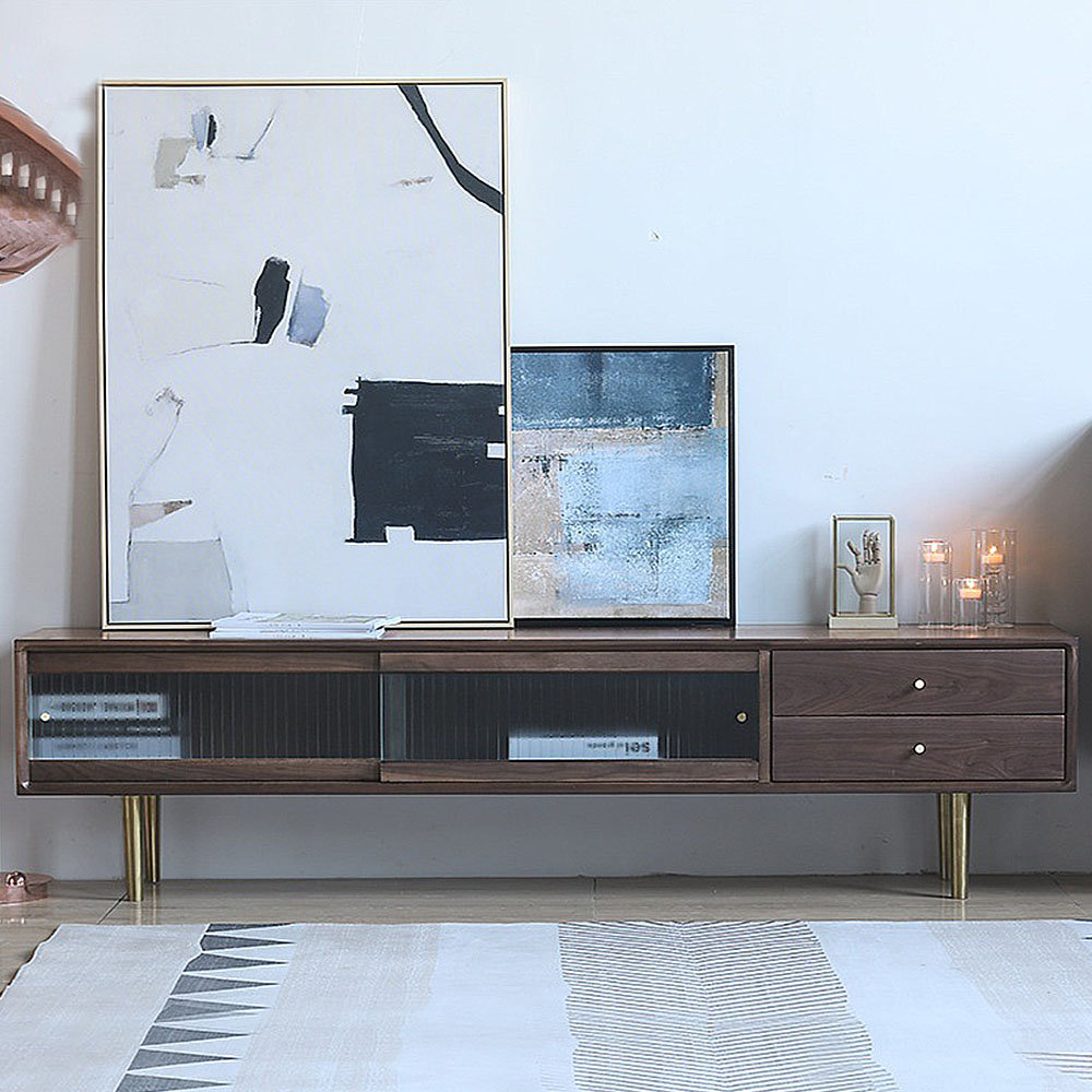 Dream cabinet Simple Audio Visual Storage Cabinet in Living Room | Wayfair