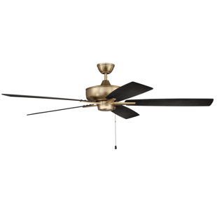 Brass Ceiling Fans You'll Love | Wayfair