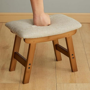 Ameriwood Bamboo Foot Stool Under Desk | Wayfair