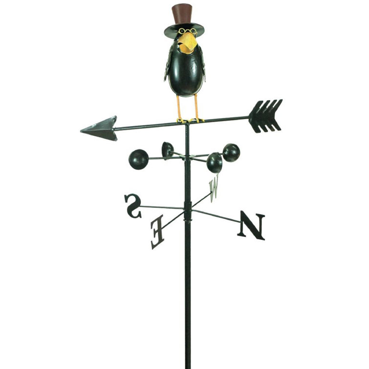 Maturi Asuka Bird Wind Weather Vane | Wayfair.co.uk
