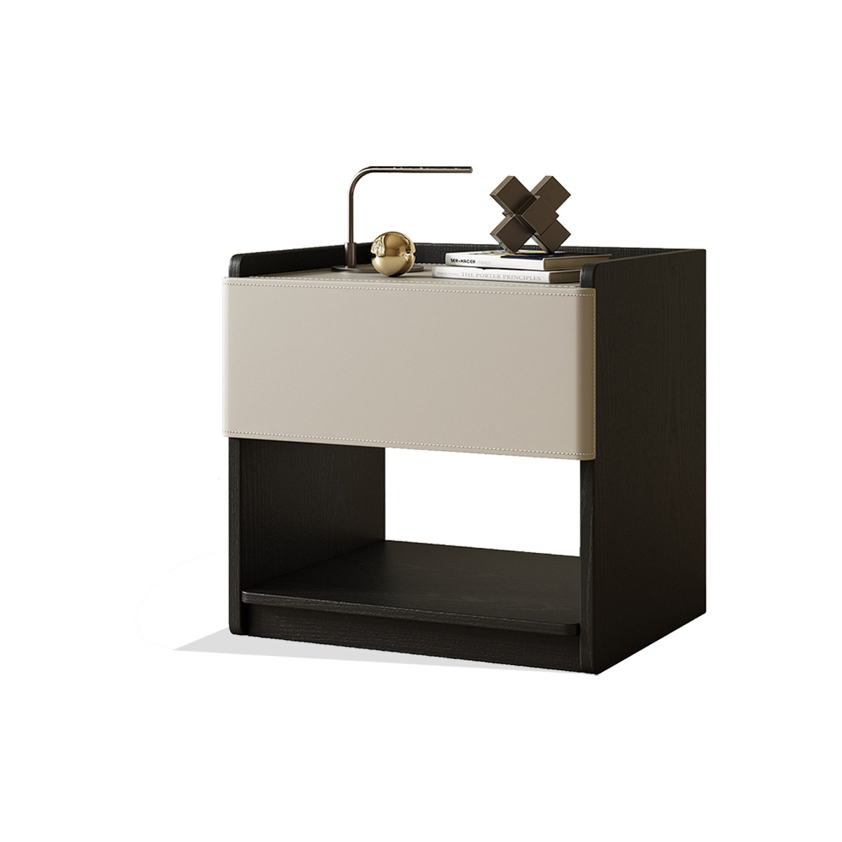 Hokku Designs Light Luxury, High-End Installation-Free Bedside Table ...