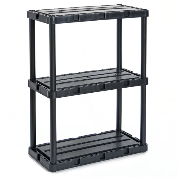 Gracious Living Storage 12'' W Plastic Shelving Unit & Reviews | Wayfair