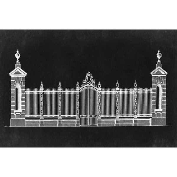 Rosalind Wheeler Graphic Palace Gate I by Sharon Gordon - Wrapped ...