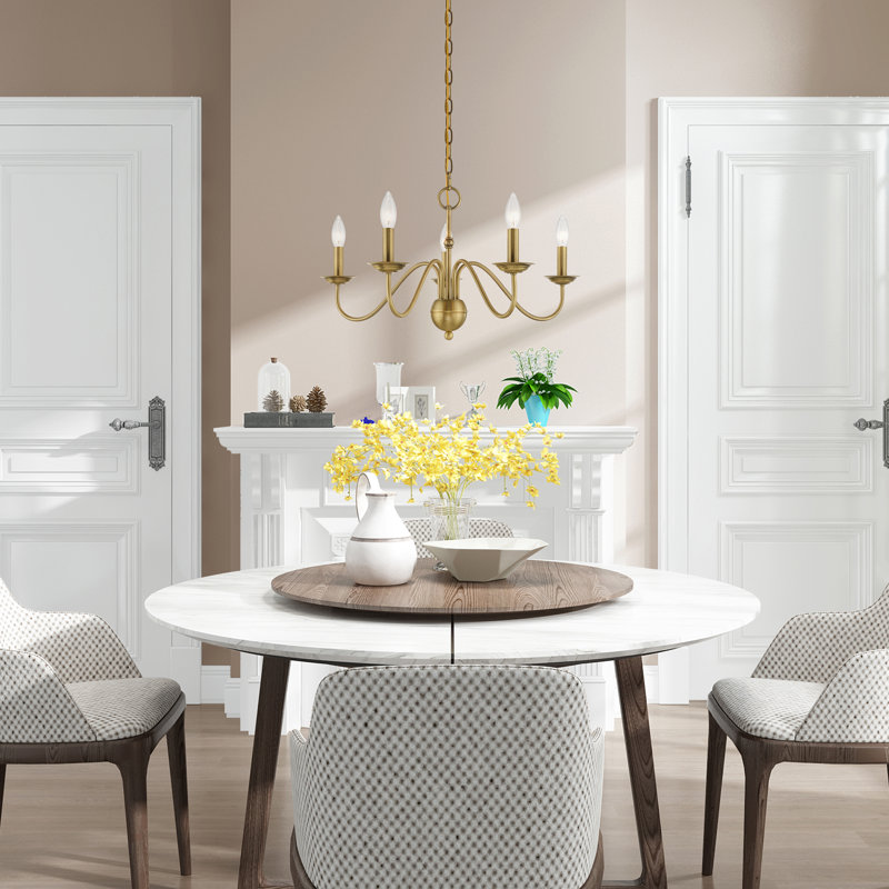 Three Posts™ Seiling 5 - Light Dimmable Classic / Traditional ...