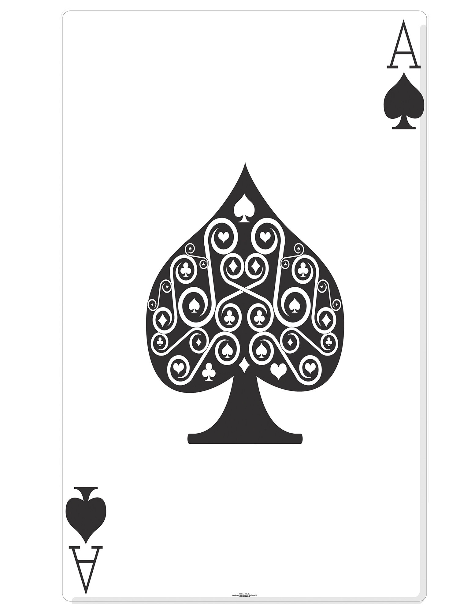 Star Cutouts Ace of Spades Cardboard Standup | Wayfair