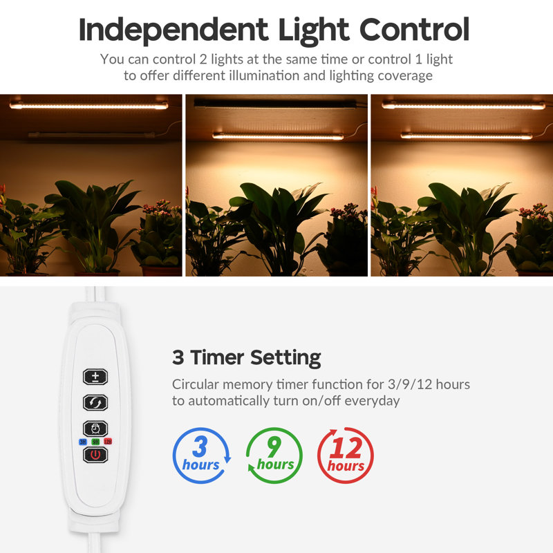 Arlmont & Co. Braely LED Grow Light & Reviews | Wayfair