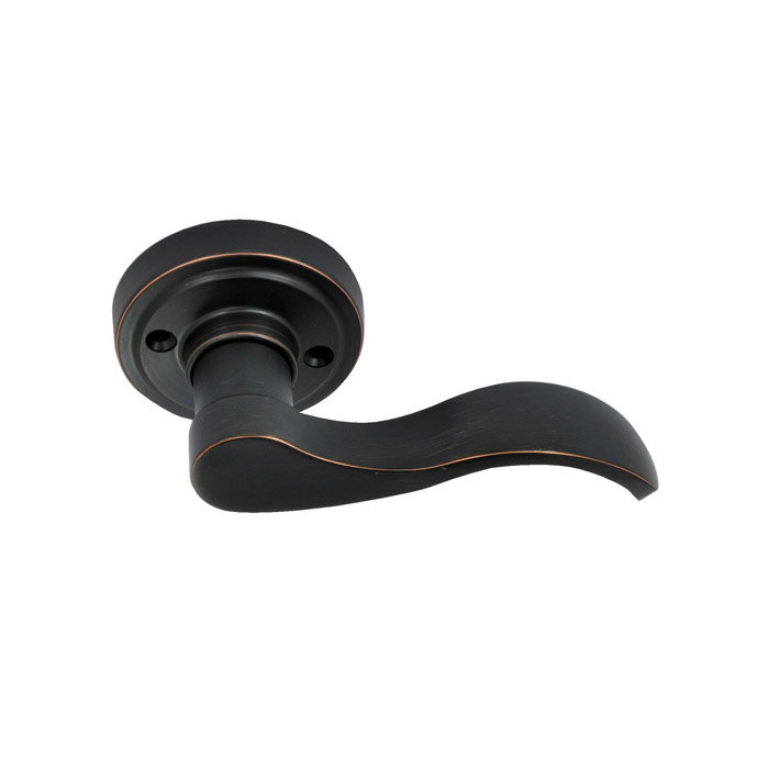 Better Home Products Twin Peaks Lower Half Handleset Door Lever | Wayfair