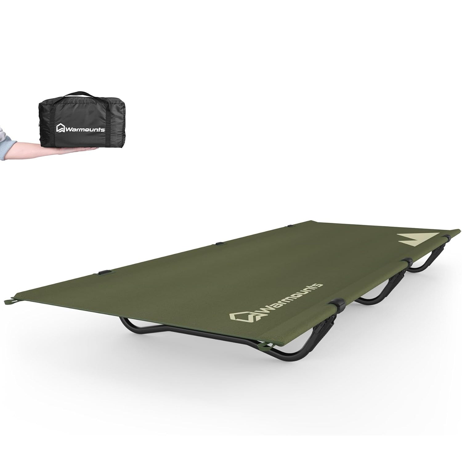 KING DO WAY Ultralight Compact Camping Cot, 30″ Wide Folding ...