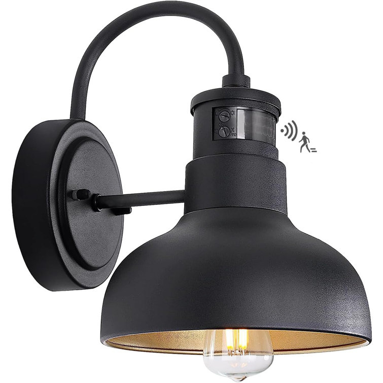 GOALPLUS Motion Sensor Gooseneck Light for Farmhouse, Dusk to Dawn Barn ...