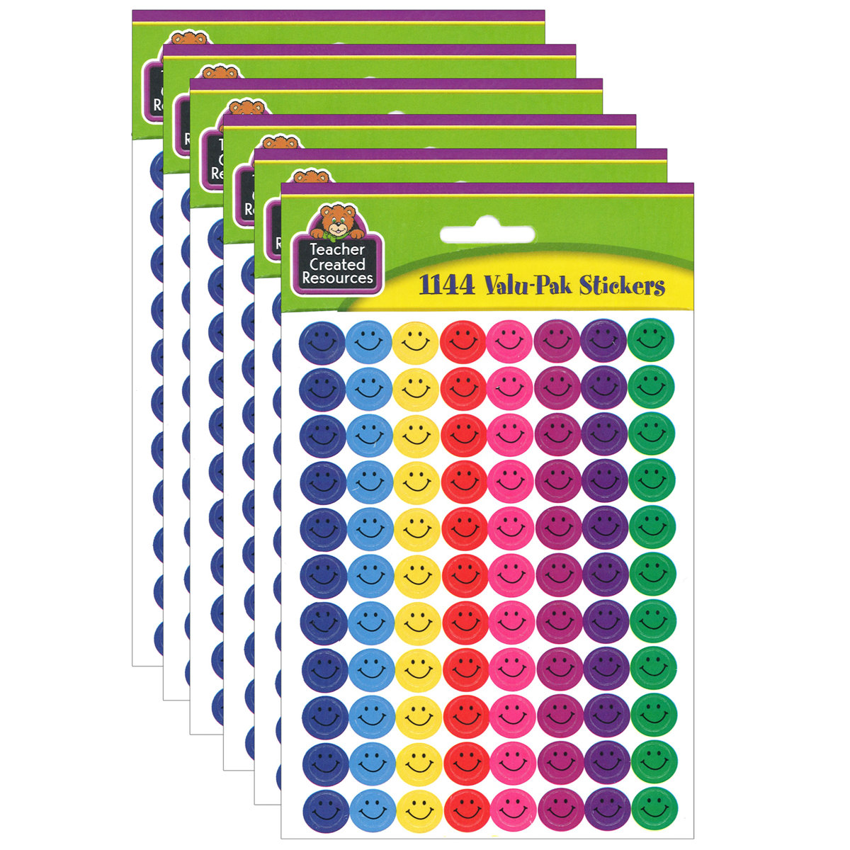 Teacher Created Resources Mini Happy Face Stickers | Wayfair