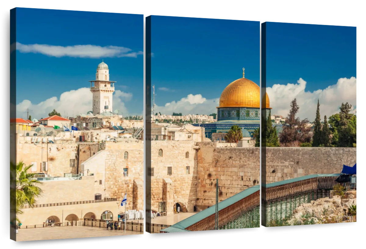 Ebern Designs Rorry Old Jerusalem Landmarks | Wayfair