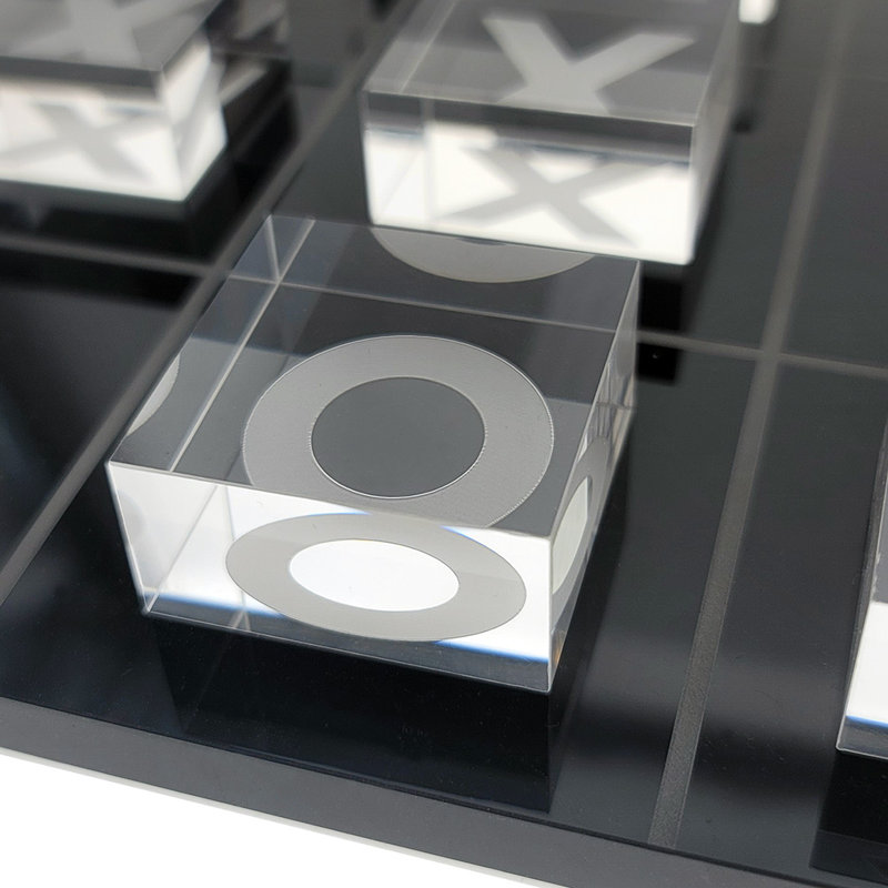 Vandue Corporation Ondisplay 3d Luxe Acrylic Tic Tac Toe Set - Luxury ...