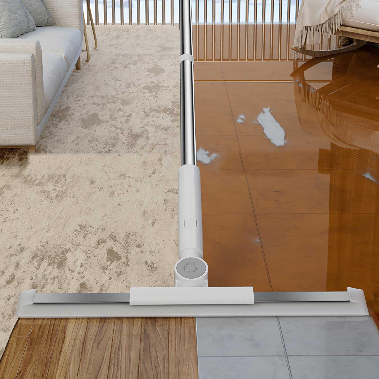 EDGAR'S FURNITURE MANUFACTURING INC Magic Broom Sweeper, Multifunction ...