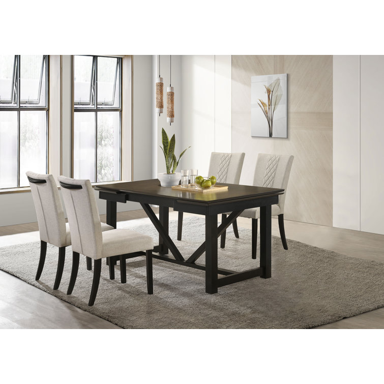 Lark Manor Arbelia Extendable Trestle Dining Set & Reviews | Wayfair