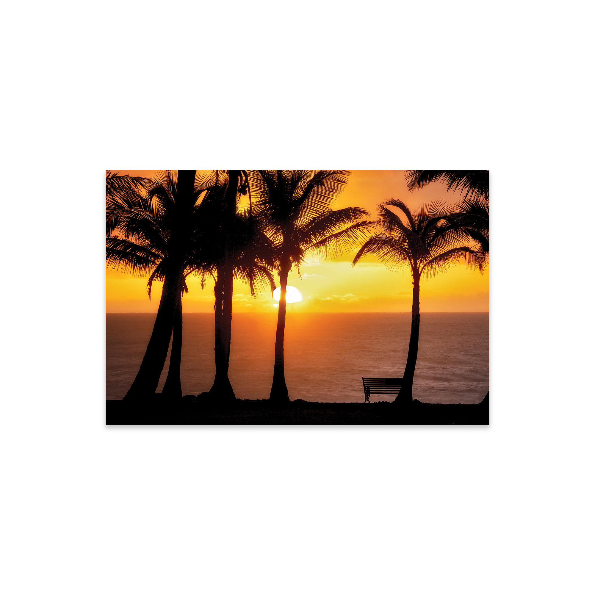 Highland Dunes " Sunset VIew " by Dennis Frates | Wayfair