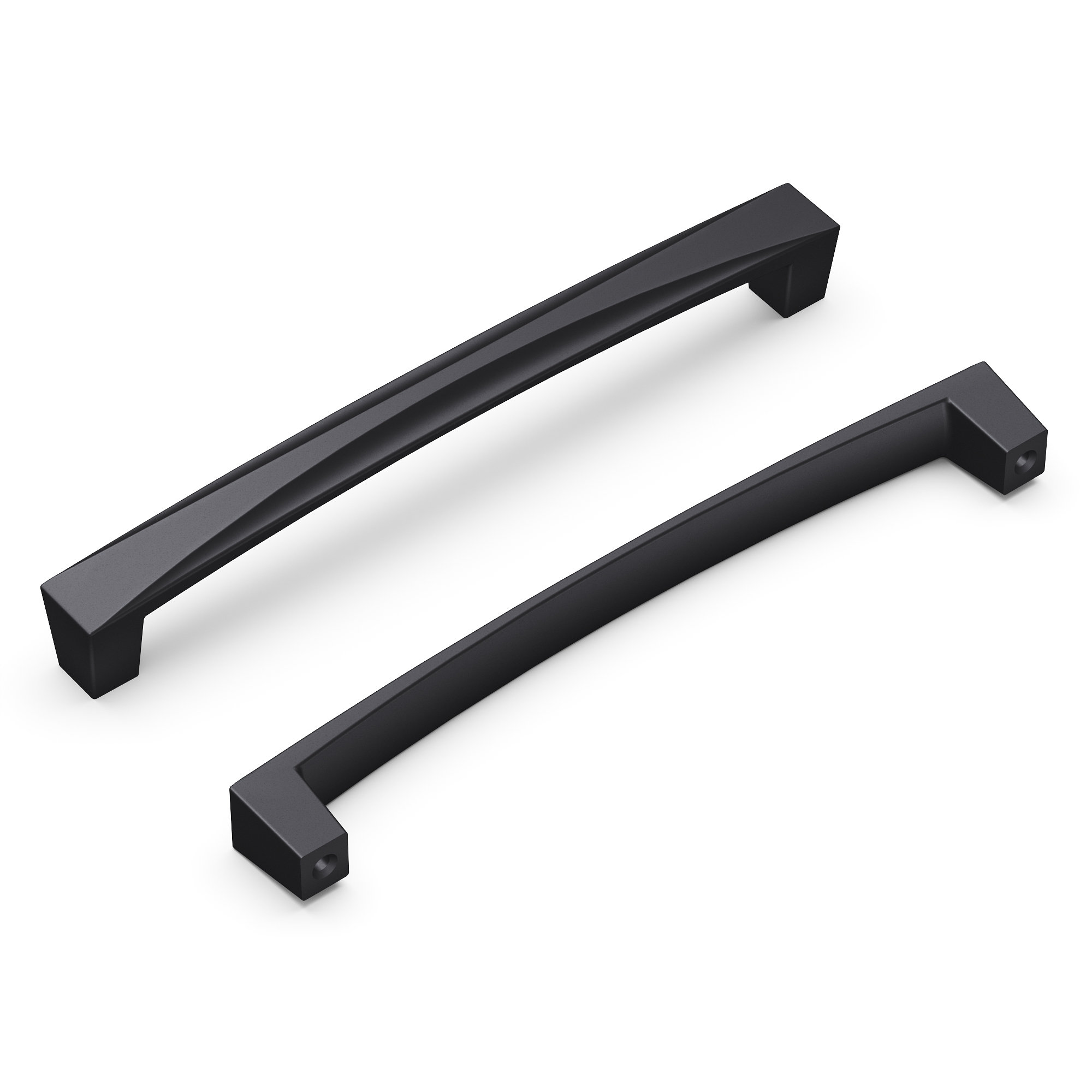 Hickory Hardware Crest Kitchen Cabinet Handles, Solid Core Drawer Pulls ...