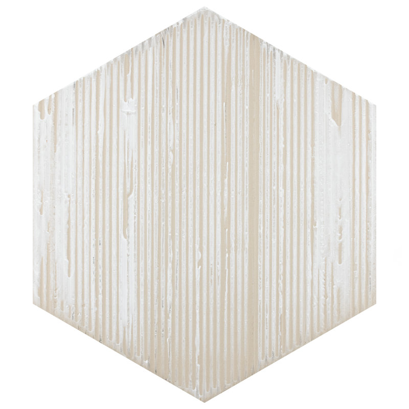 Merola Tile Retro Hex 14" x 16" Porcelain Wood Look Wall & Floor Tile ...