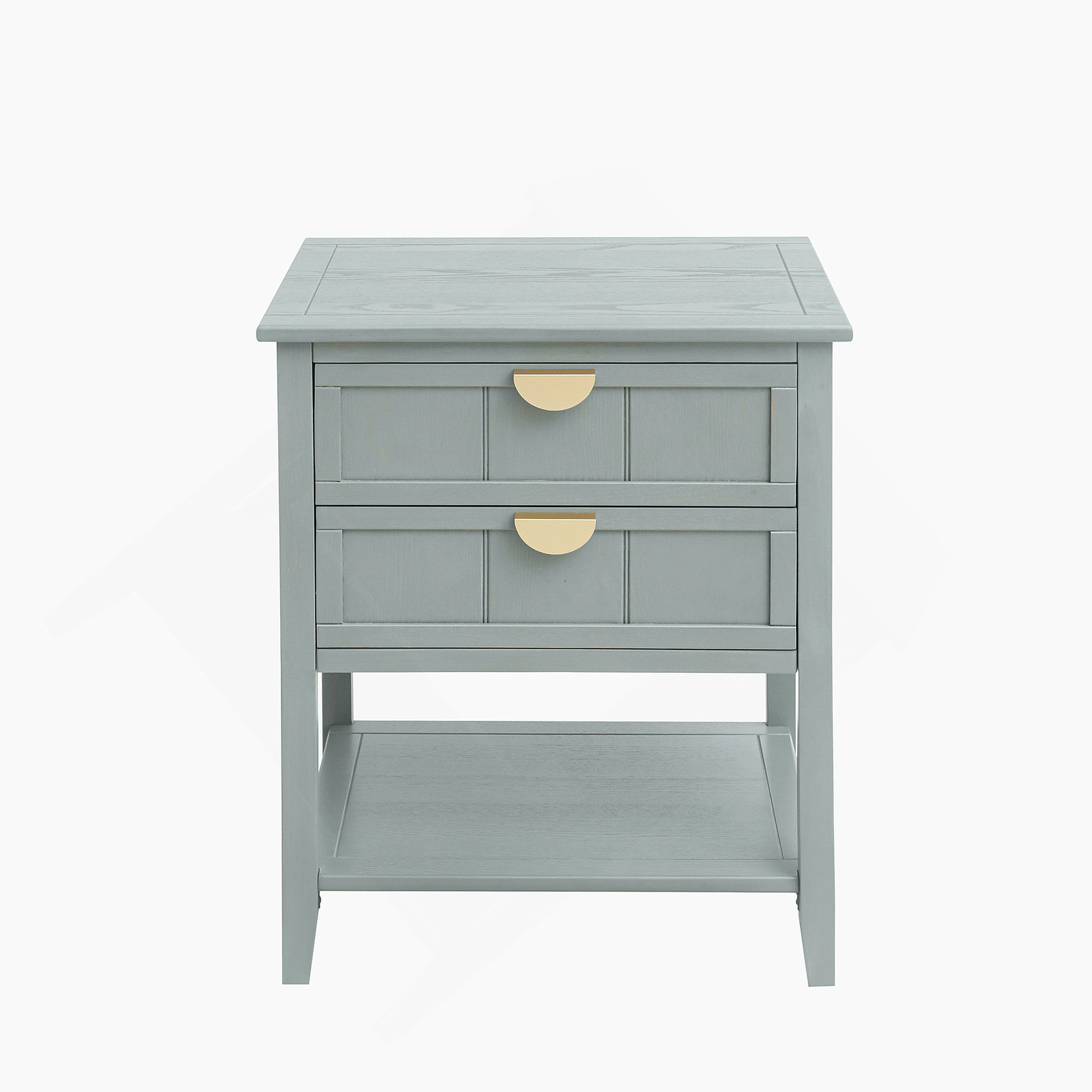 Lark Manor™ 2 Drawer Side table,American style, End table,Suitable for ...