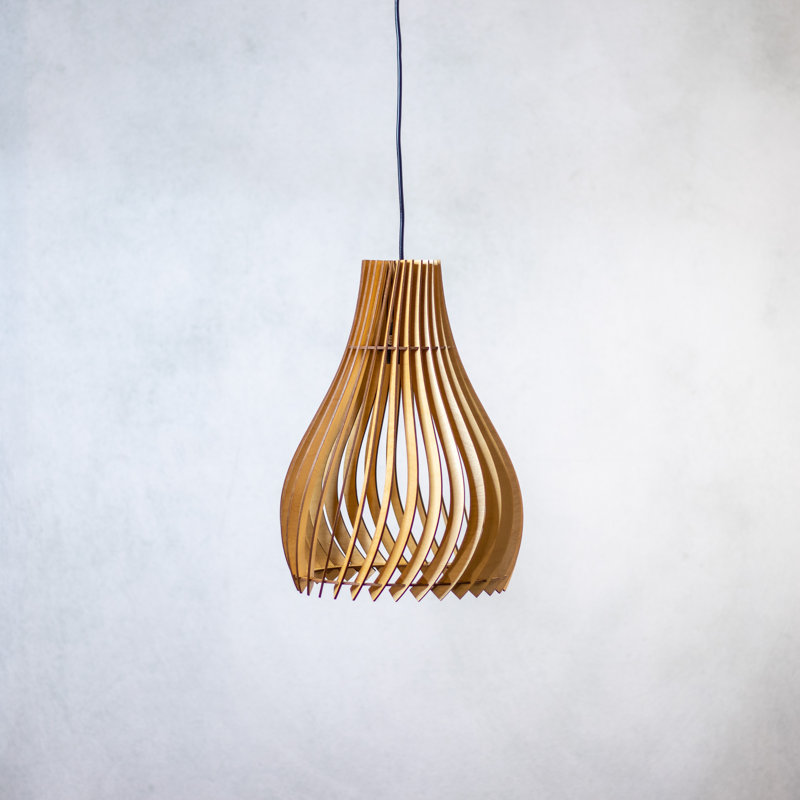 George Oliver Bowley 1 - Light Matte Black Unique/Statement Pendant ...