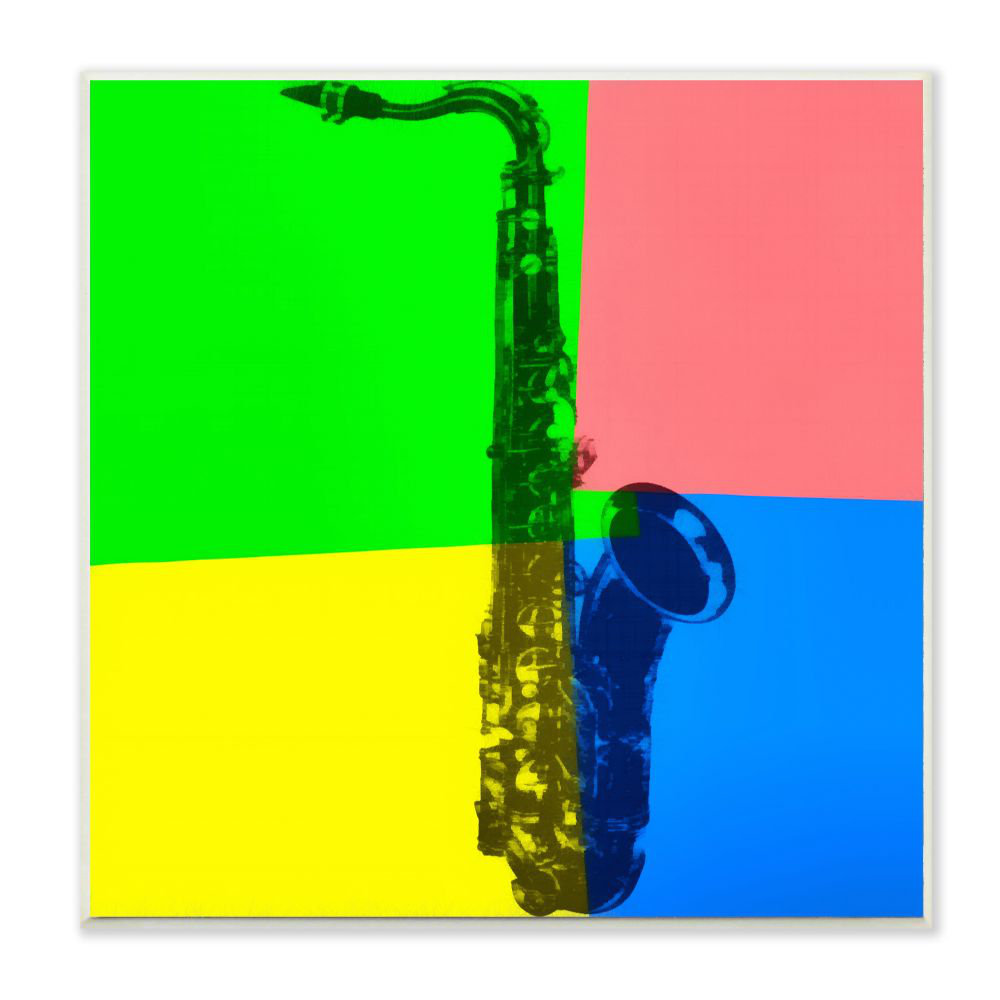 Ebern Designs 'Colorful Sax Saxophone Music Instrument Design' Graphic ...