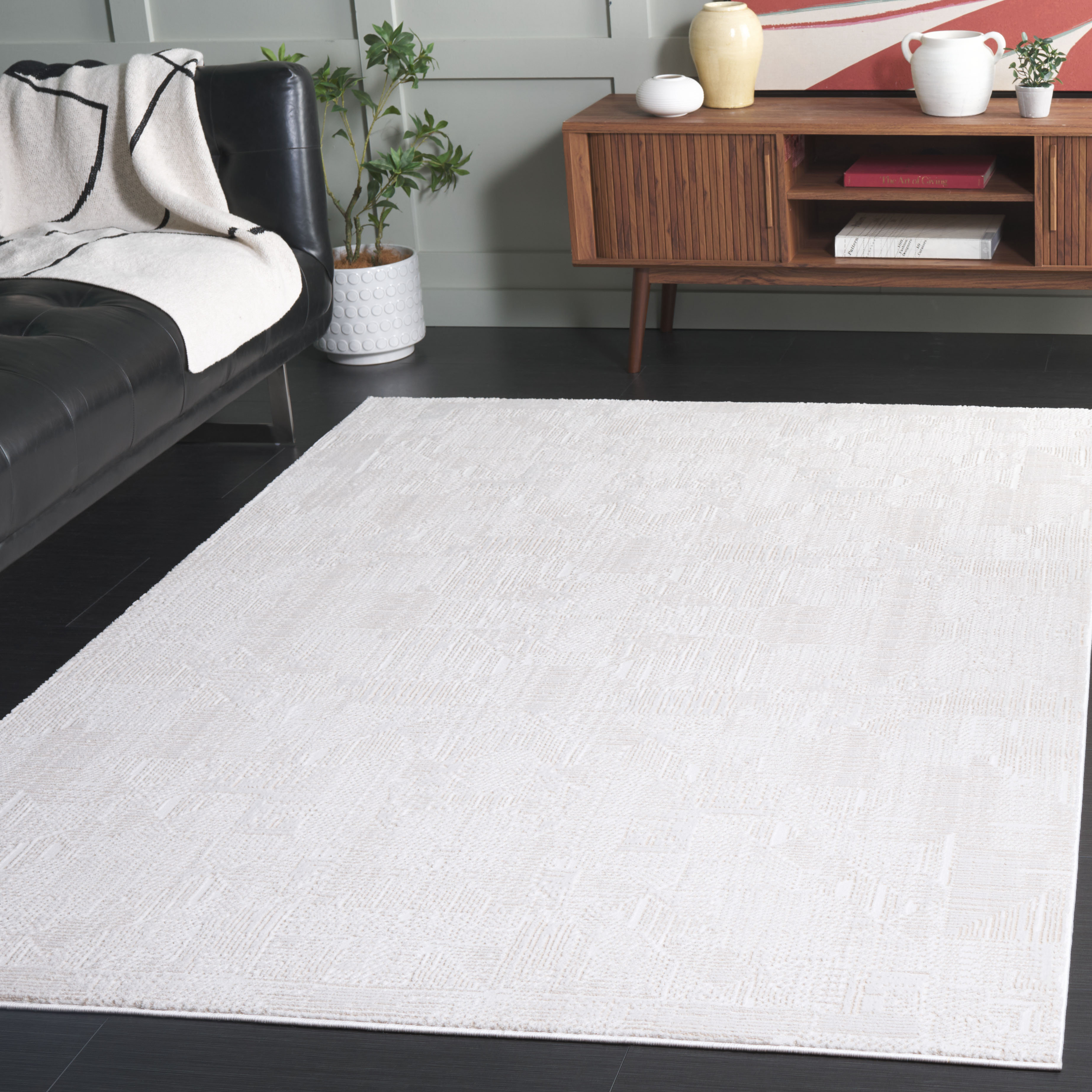 Latitude Run® Montavious Performance Geometric Rug | Wayfair