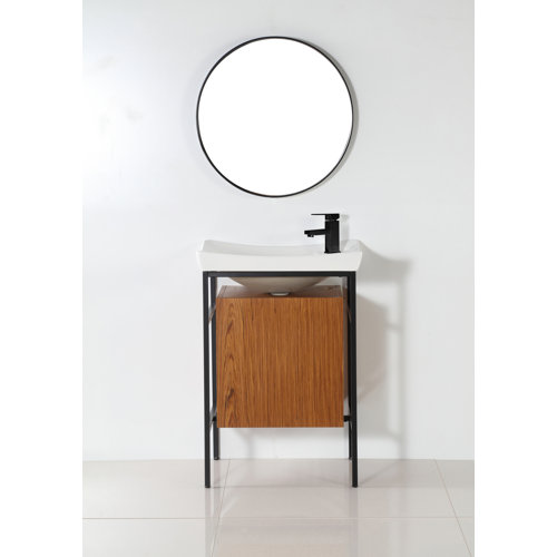 Wrought Studio Denelle 24" Single Bathroom Vanity Set | Wayfair