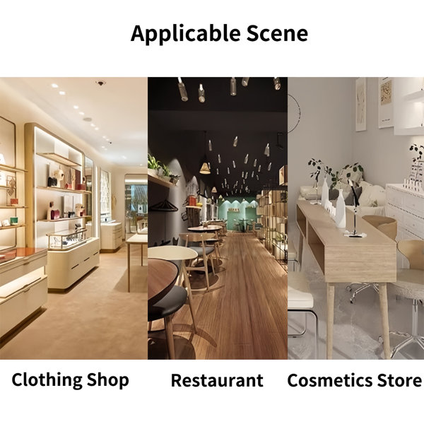 OX Art Reception Desk Rectangular Front Desk, Checkout Counter ...