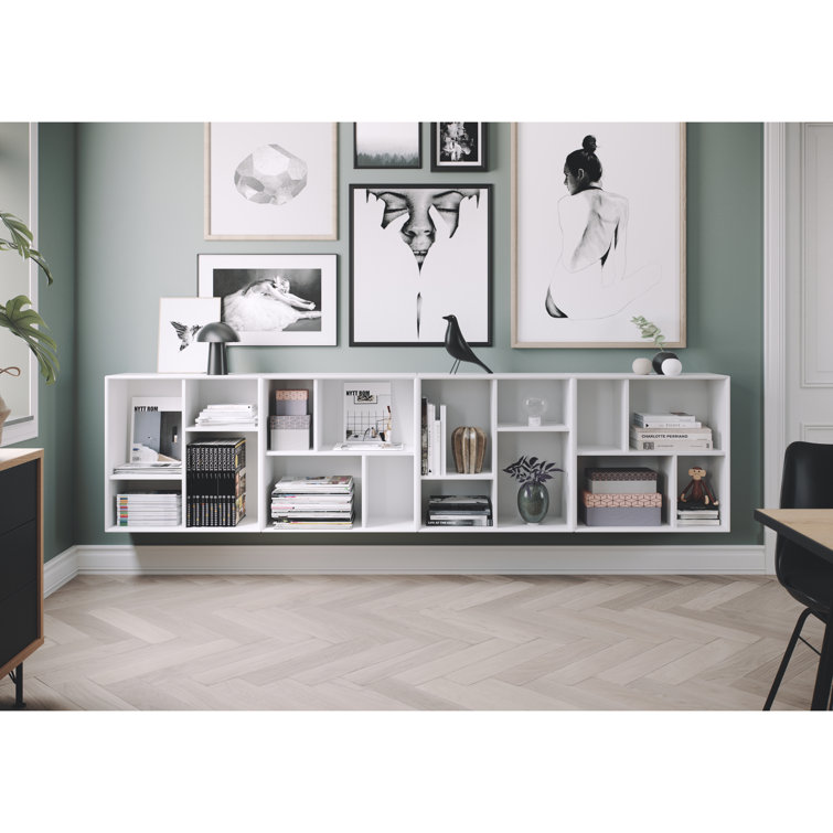 Tenzo 6 Piece Floating Shelf with Adjustable Shelves | Wayfair.co.uk