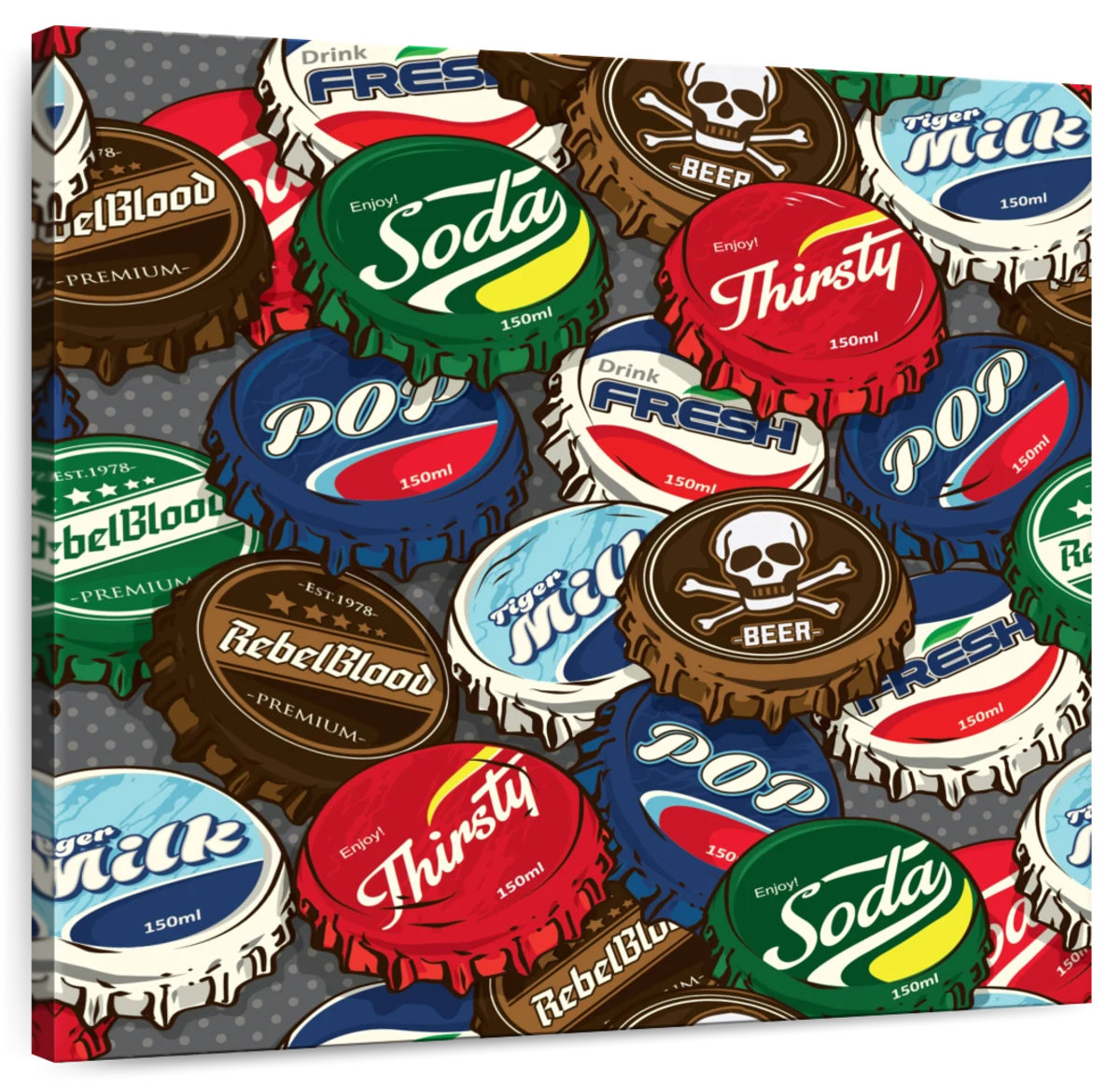Ebern Designs Tergel Soda Bottle Caps | Wayfair