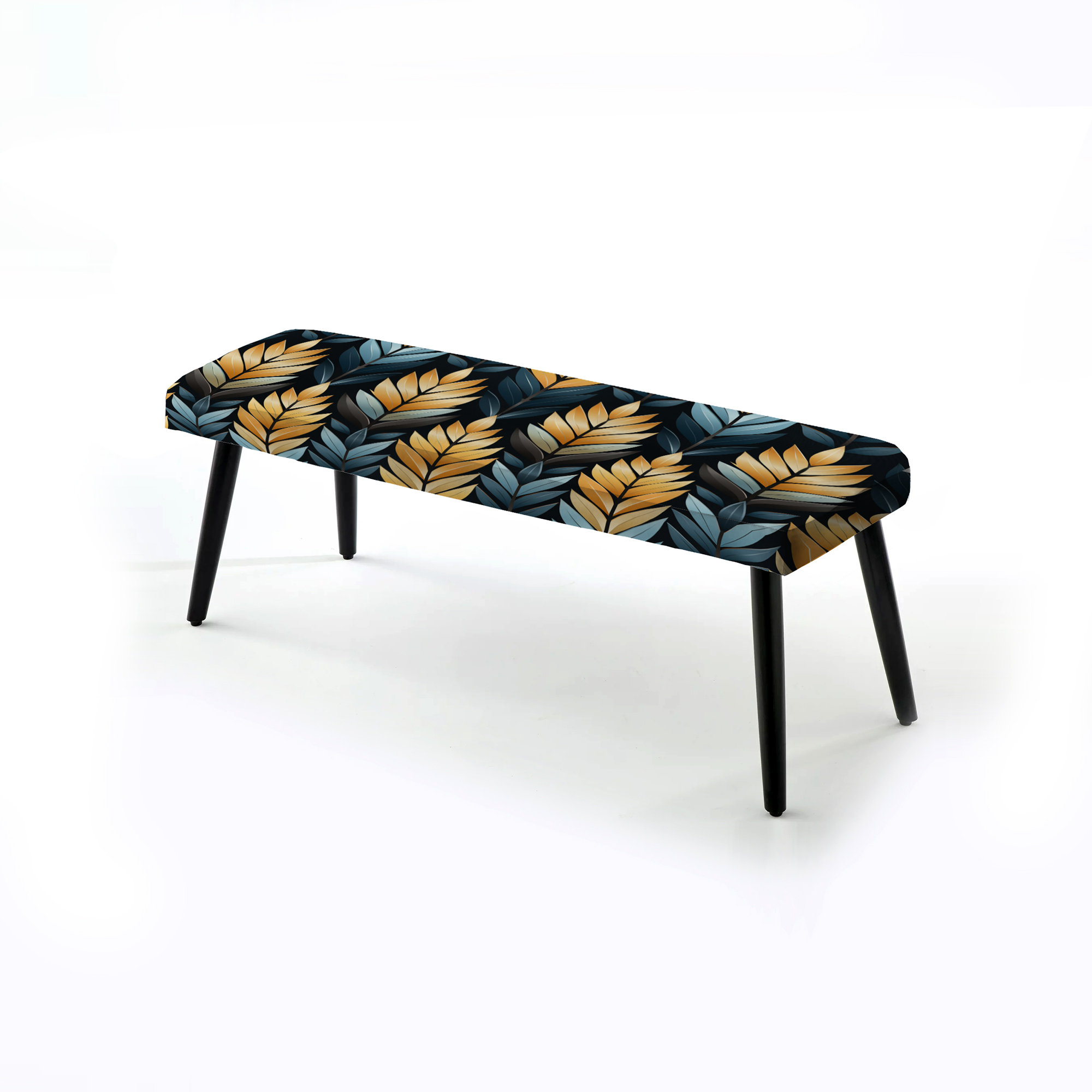 Design Art Tribal Essence Chevron Pattern - Chevron Upholstered Black ...