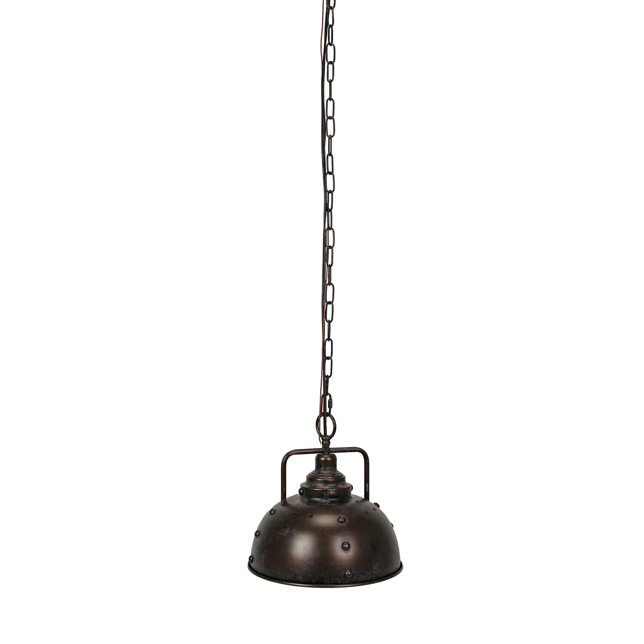 17 Stories Black Industrial Chic Hardwired Pendant Light Fixture With ...