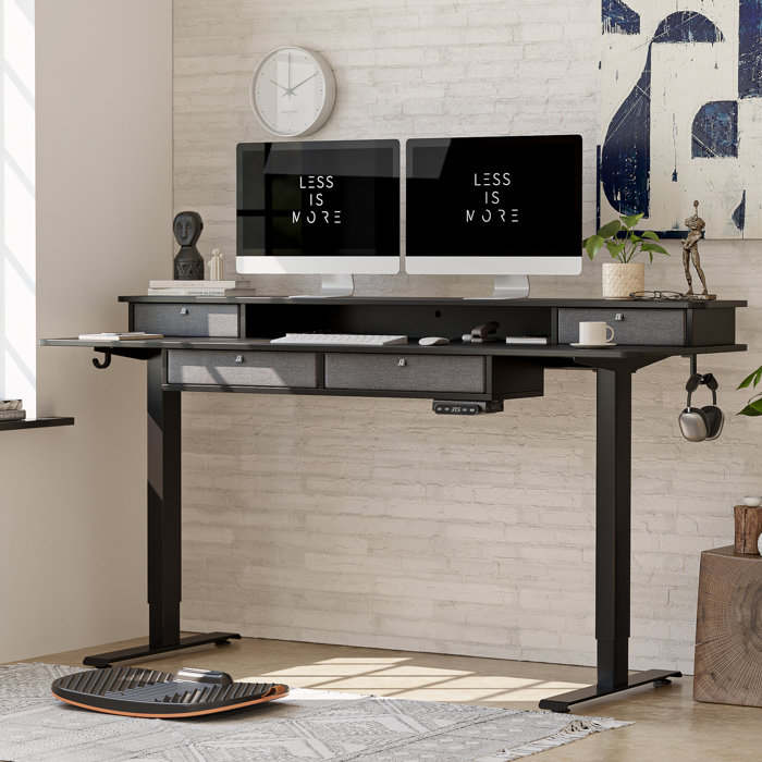 Inbox Zero Euri Desk & Reviews | Wayfair