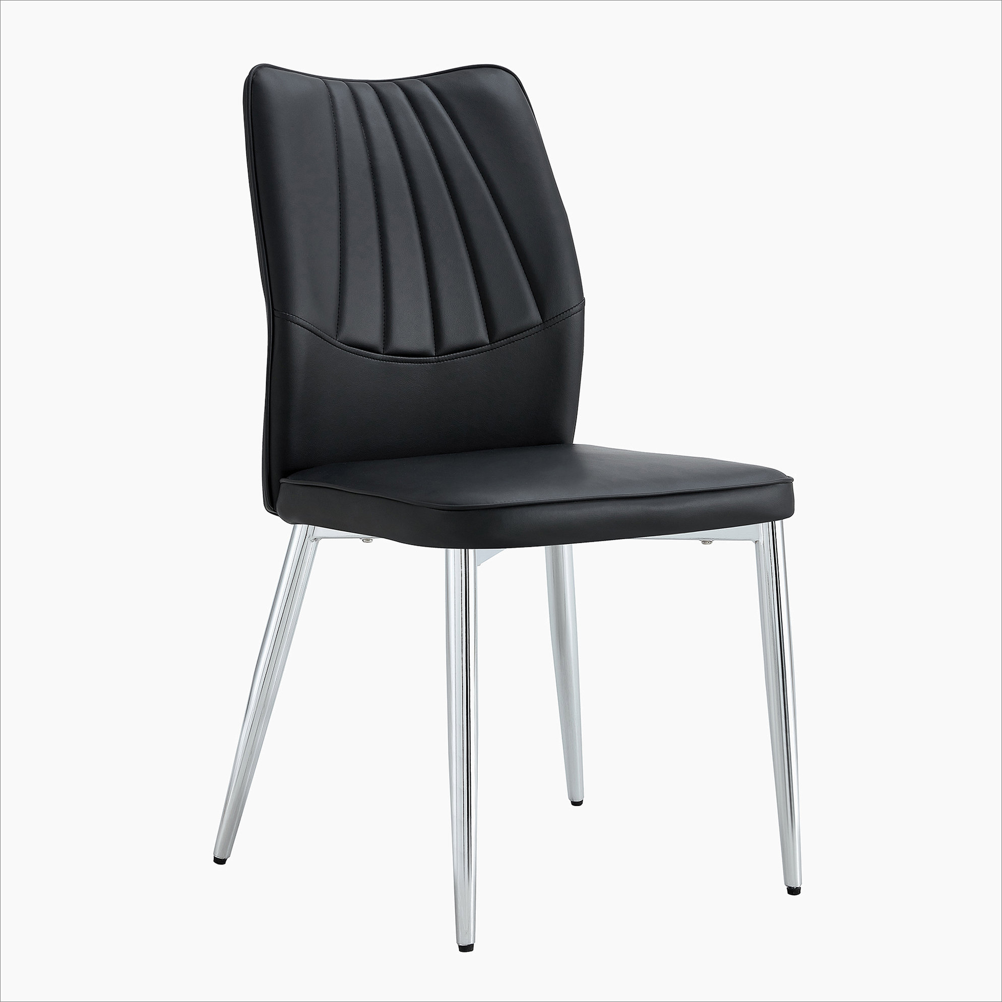 Hokku Designs 6 black dining chairs. Modern chairs from the Middle Ages ...