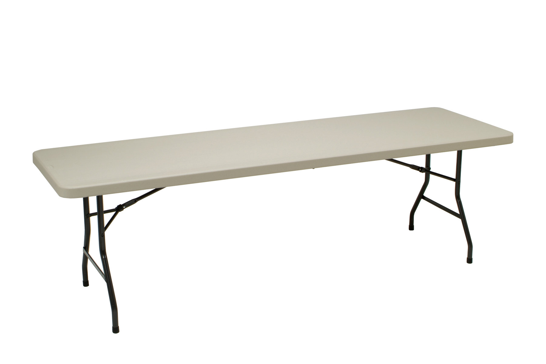 MECO Corporation 30" Plastic Rectangular Portable Folding Table ...