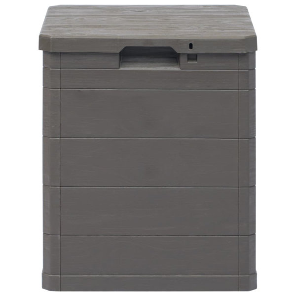 Dakota Fields Garden Storage Box 90 L Anthracite | Wayfair.co.uk