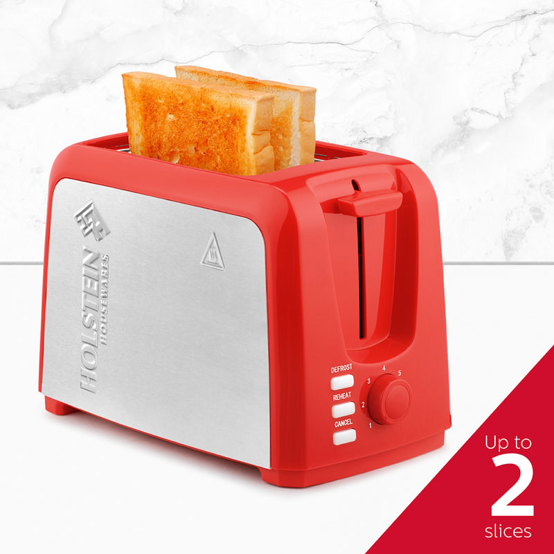 Holstein Housewares 2-Slice Toaster & Reviews | Wayfair