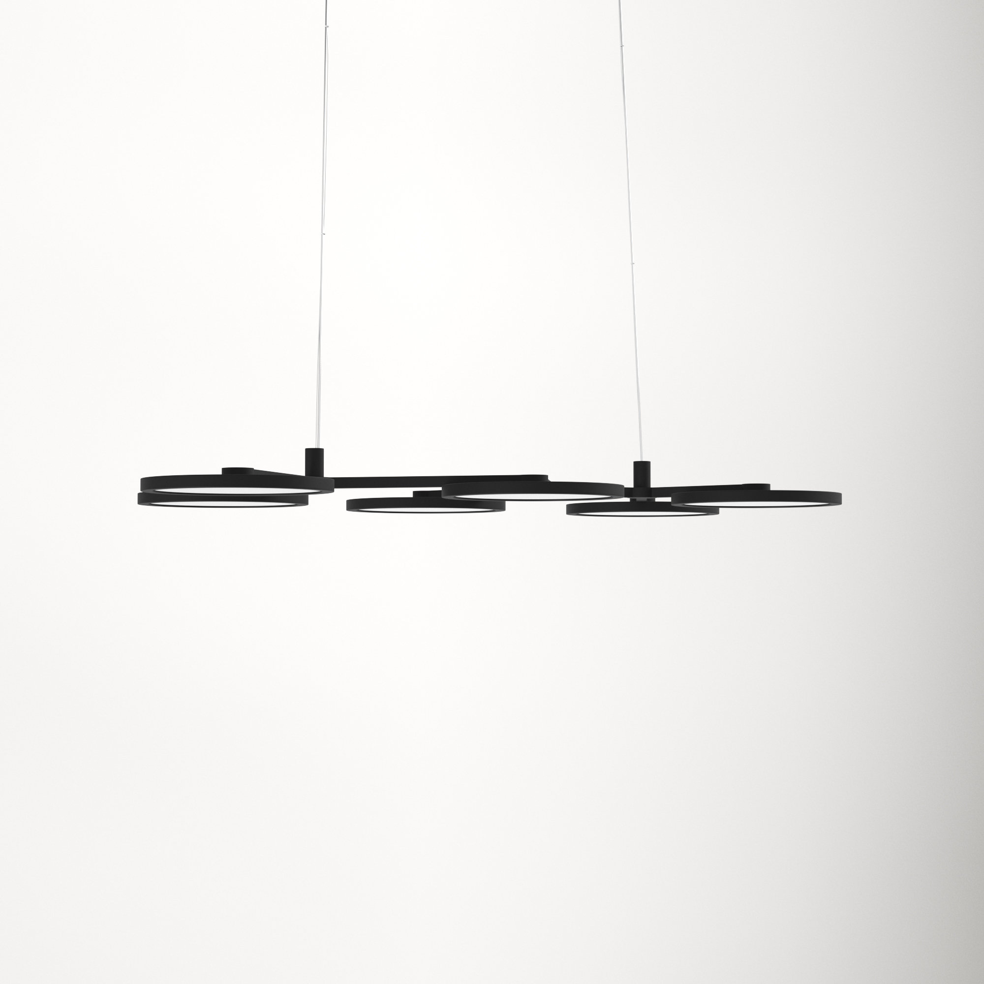 AllModern Radia 6 - Light Kitchen Island Linear LED Pendant | AllModern