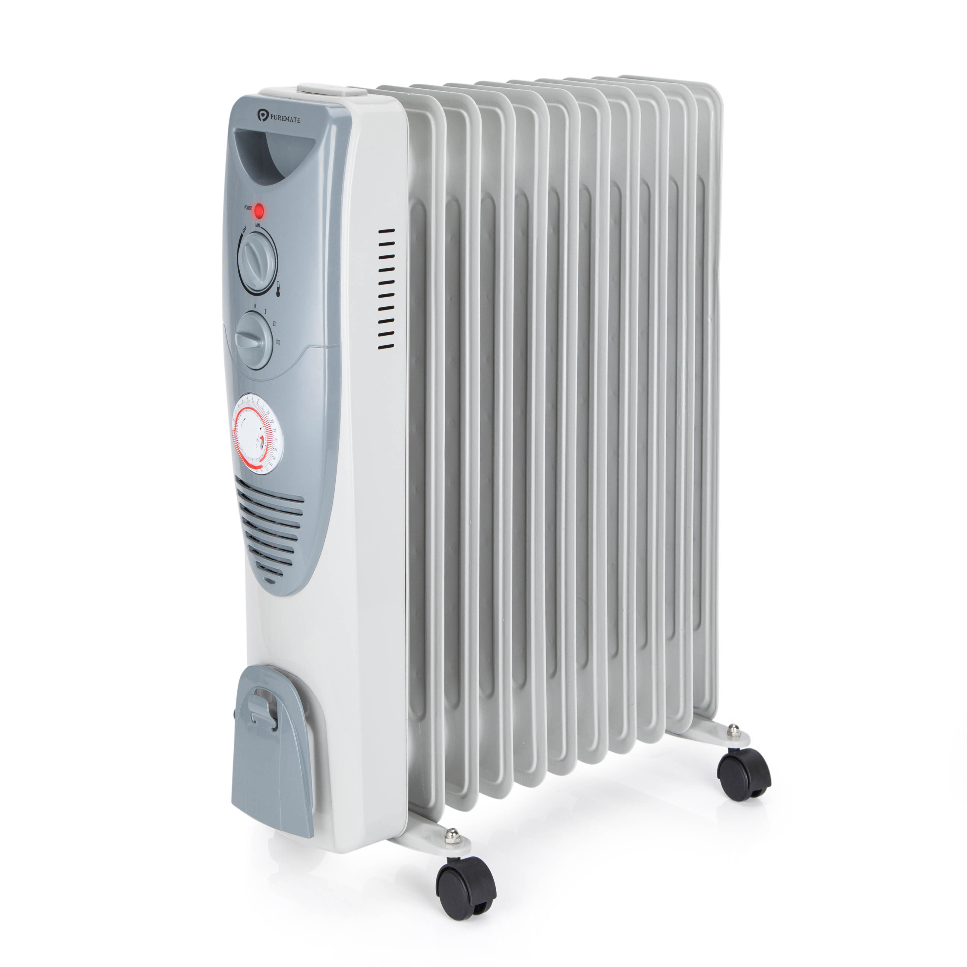 PureMate 2500W Oil Filled Radiator With 11 Fins Heating | Wayfair.ie
