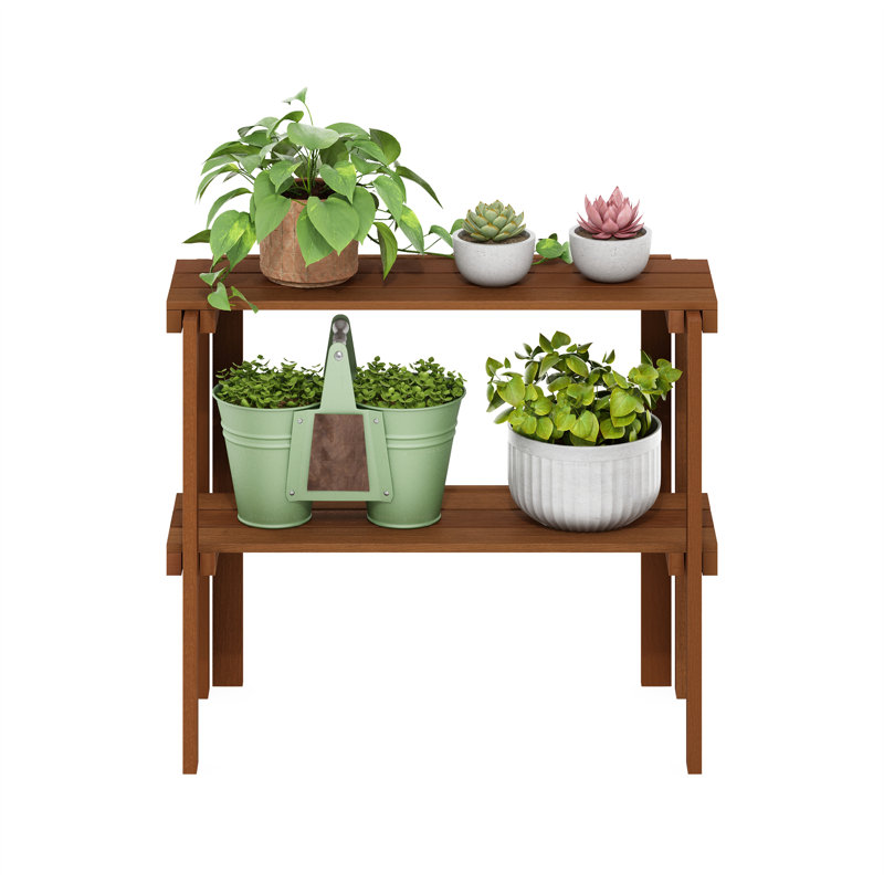 Ebern Designs Shanda Outdoor Toolless Multipurpose Display Shelf, Plant ...