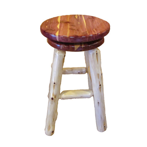 Red Wood Bar Stools & Counter Stools You'll Love | Wayfair