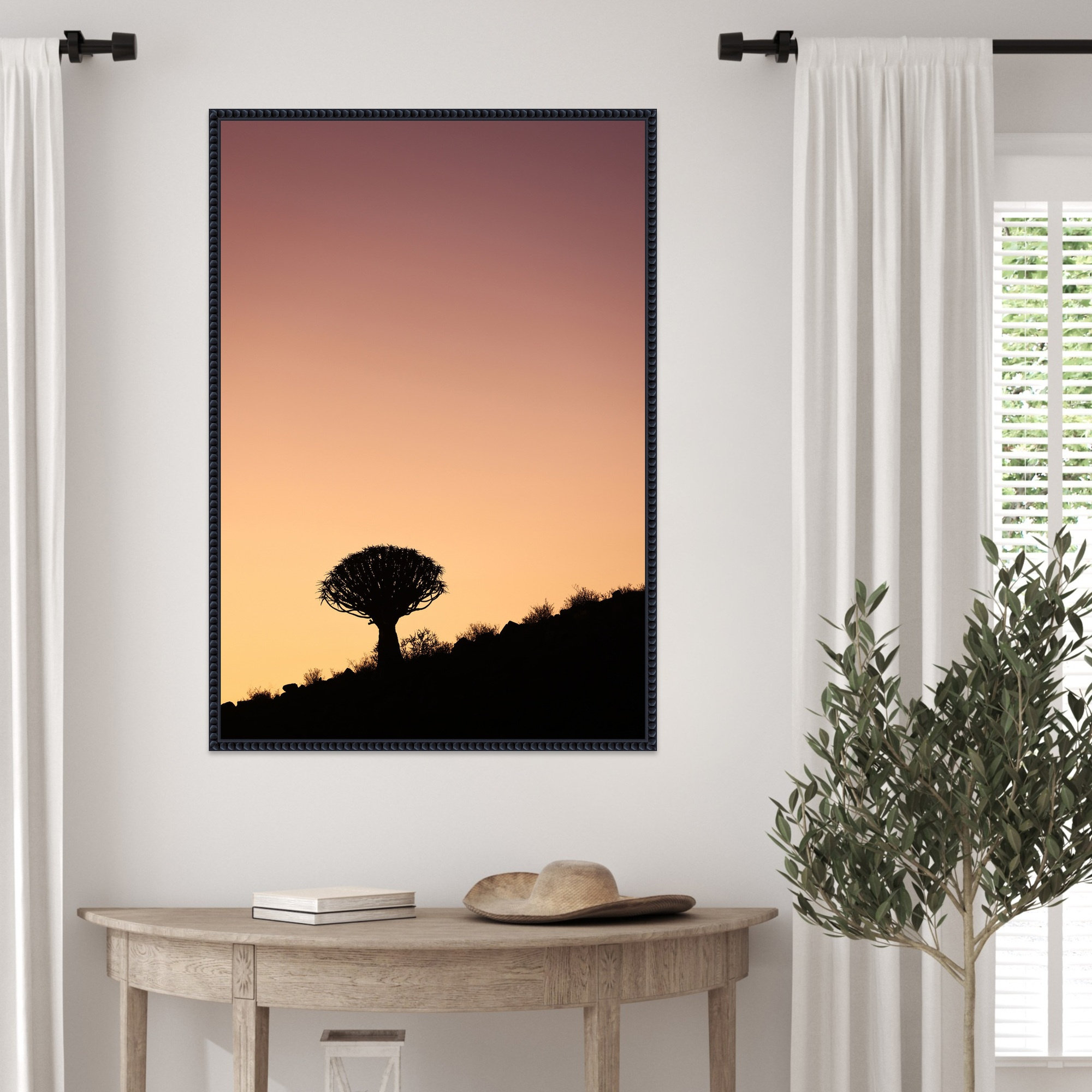 Ebern Designs Quiver by Ripalda Framed Canvas Wall Art Print | Wayfair