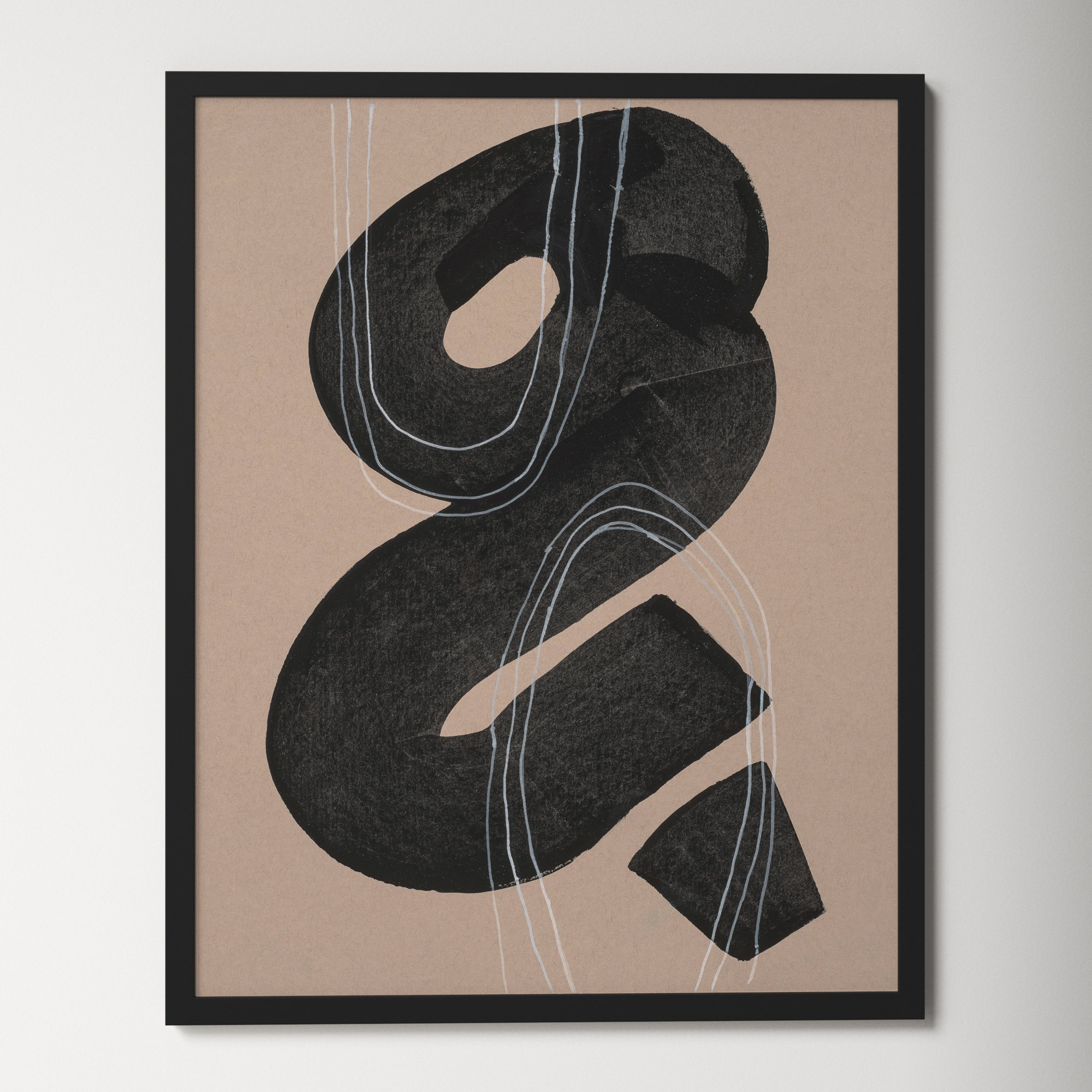 AllModern Madalynn Free Form 5 - Picture Frame Print | Wayfair