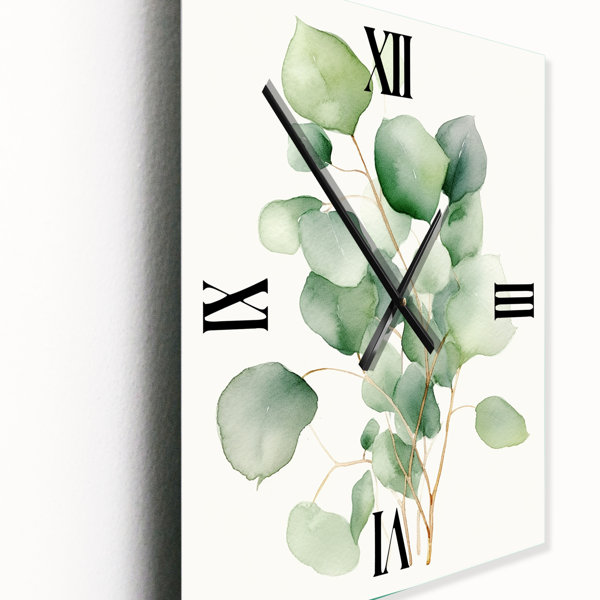 Ivy Bronx White Green Minimalism Eucalyptus Essence V - Floral Very ...