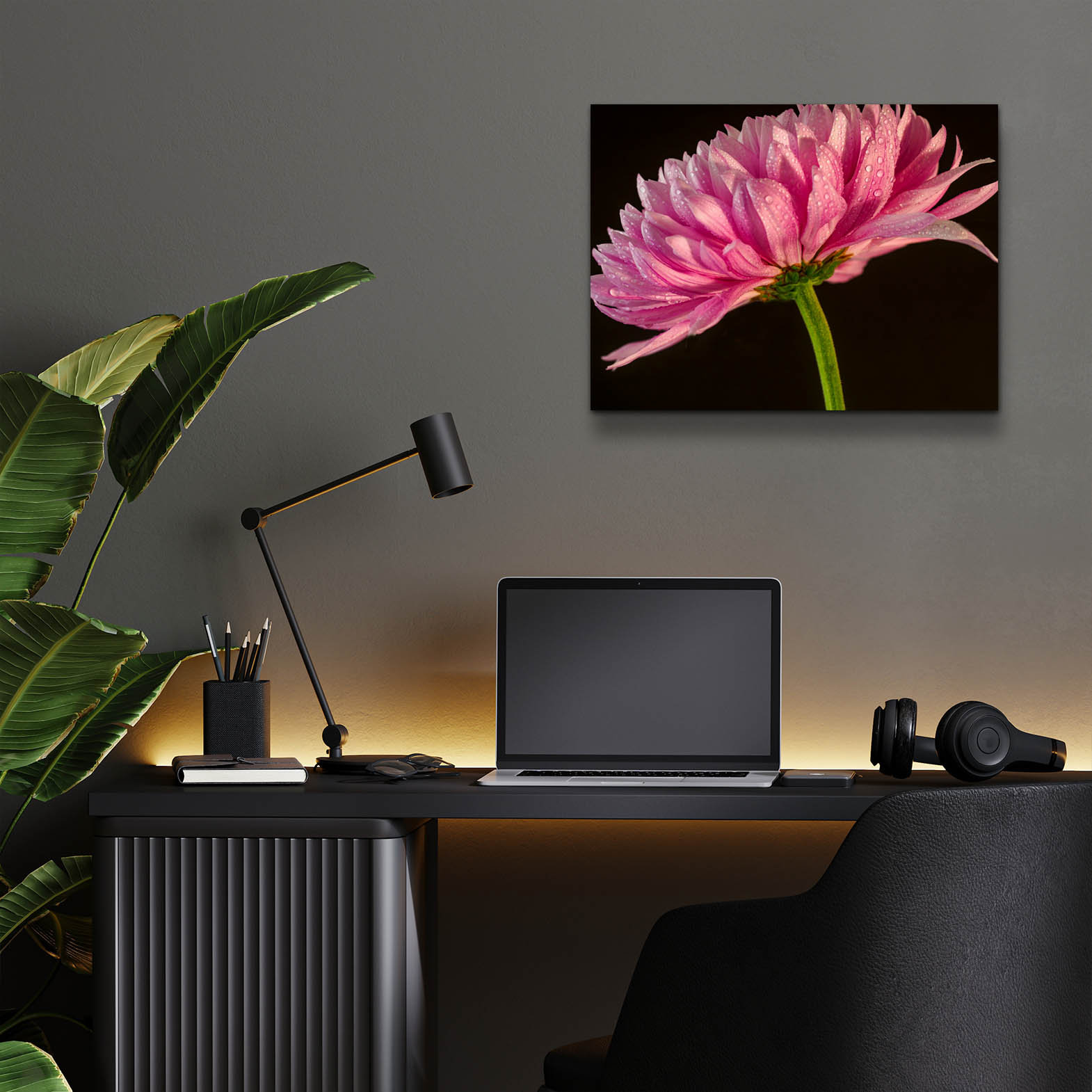 Latitude Run® " Mum With Water Droplets " by Pamela Plummer | Wayfair